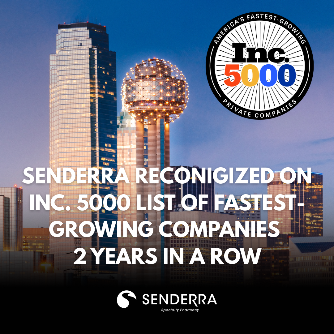 Senderra Recognized on the 2025 Inc. 5000 List for Second Consecutive Year